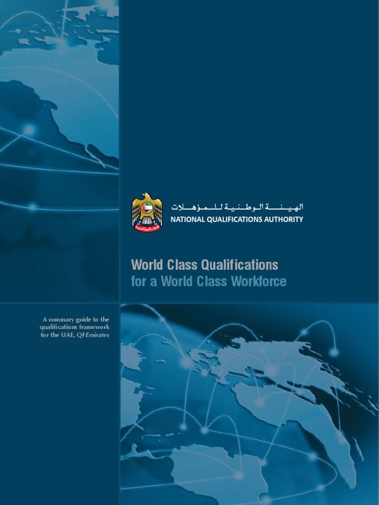 UAE Qualifications Framework | PDF | Vocational Education | Learning