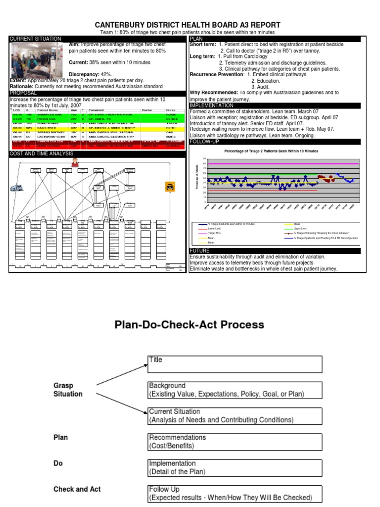 A3 Report | PDF | Emergency Department | Nursing