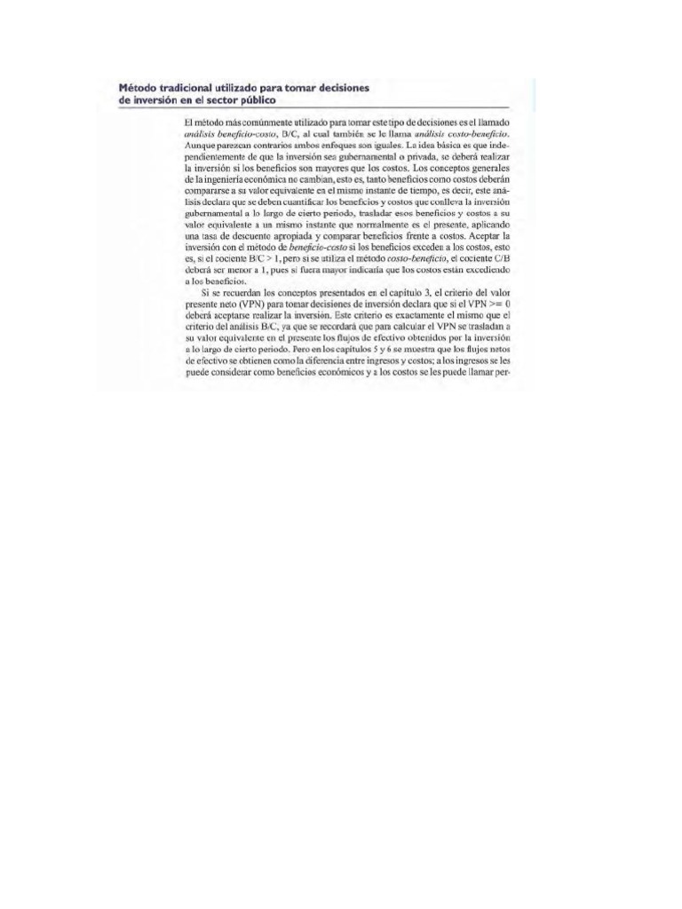 Relación Beneficio Costo | PDF | Negocios