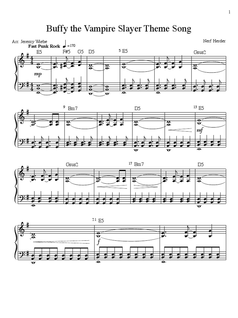 Buffy The Vampire Slayer Theme Song | Buffy The Vampire Slayer ...