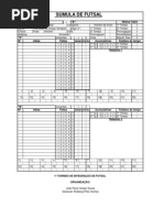 Súmula Volei | PDF | Voleibol