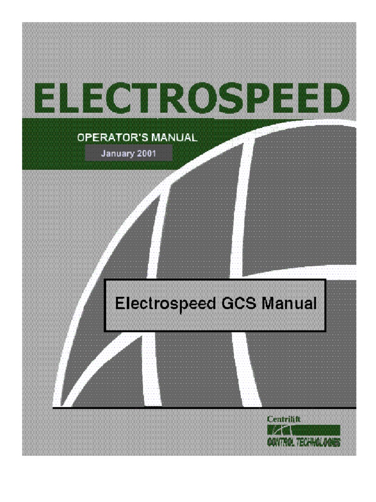 Speed GCS Manual Espáñol PDF | PDF | Corriente eléctrica | Frecuencia