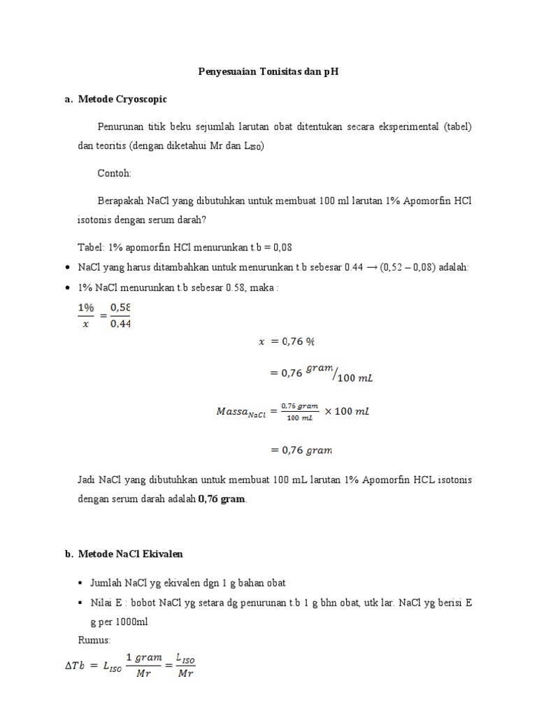 Resume 4 Larutan Dapar | PDF | Kesehatan Holistik | Sains & Matematika