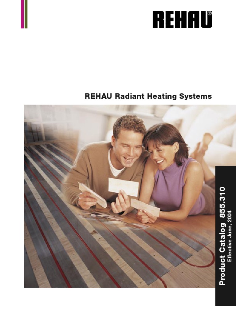 2004 Radiant Heating Catalog | PDF | Pipe (Fluid Conveyance) | Valve