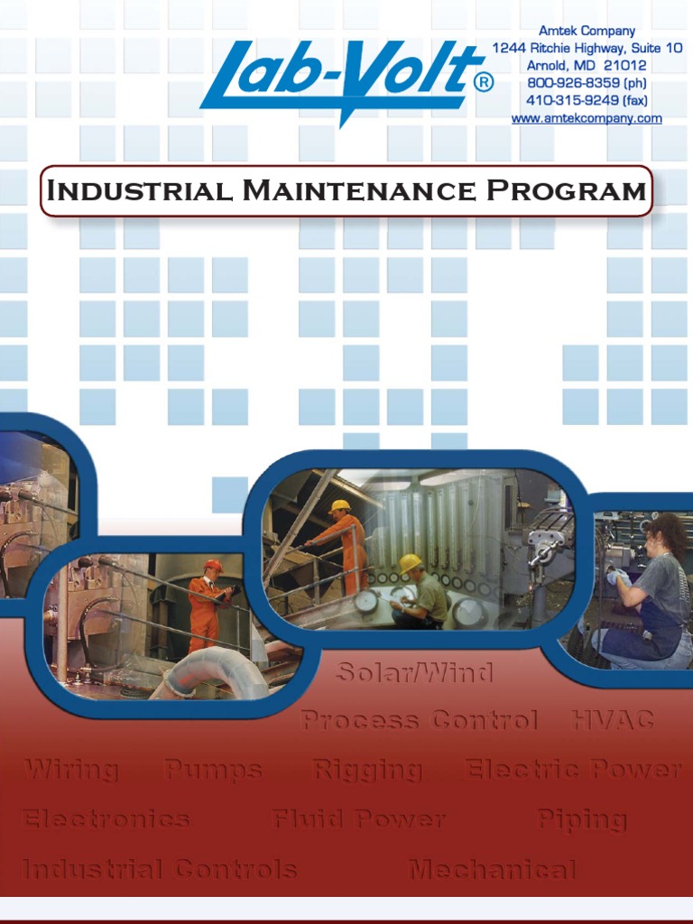 Industrial Maintenance Brochure | PDF | Programmable Logic Controller ...