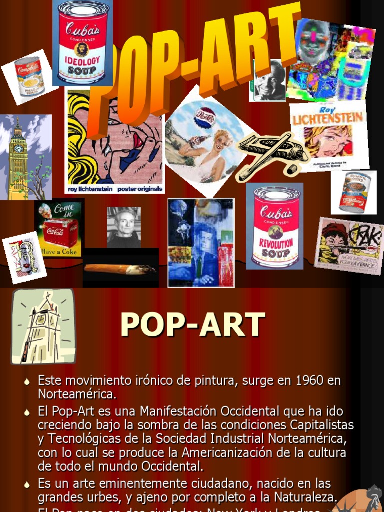 POP ART - Literatura | PDF | Diseño de comunicacion | Artes (general)