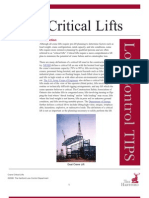 Sample Lifting Plan and Rigging Study | PDF | Elevator | Crane (Machine)