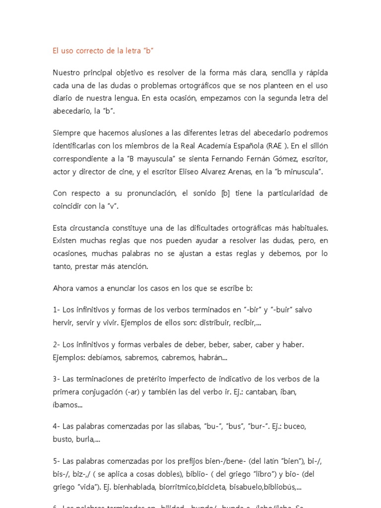 El Uso Correcto de La Letra | PDF | Coma | Contabilidad