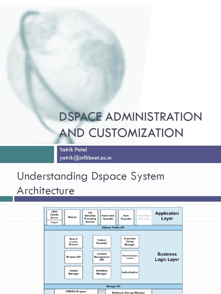 DSpace Administration and Customization | PDF | Business