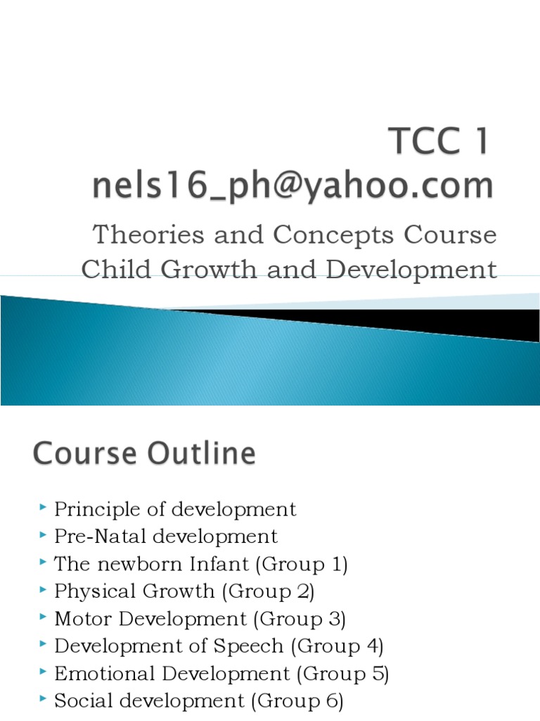 TCC 1 | PDF | Developmental Psychology | Child Development