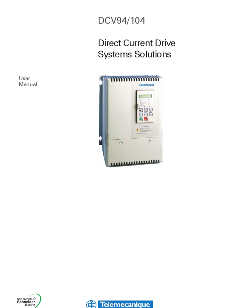 Direct Current Drive Systems Solutions | PDF | Power Supply | Direct ...