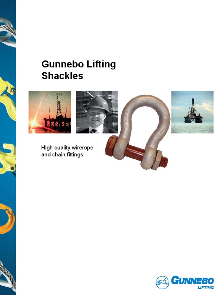 GL Shackle Catalogue | PDF | Screw | Structural Load