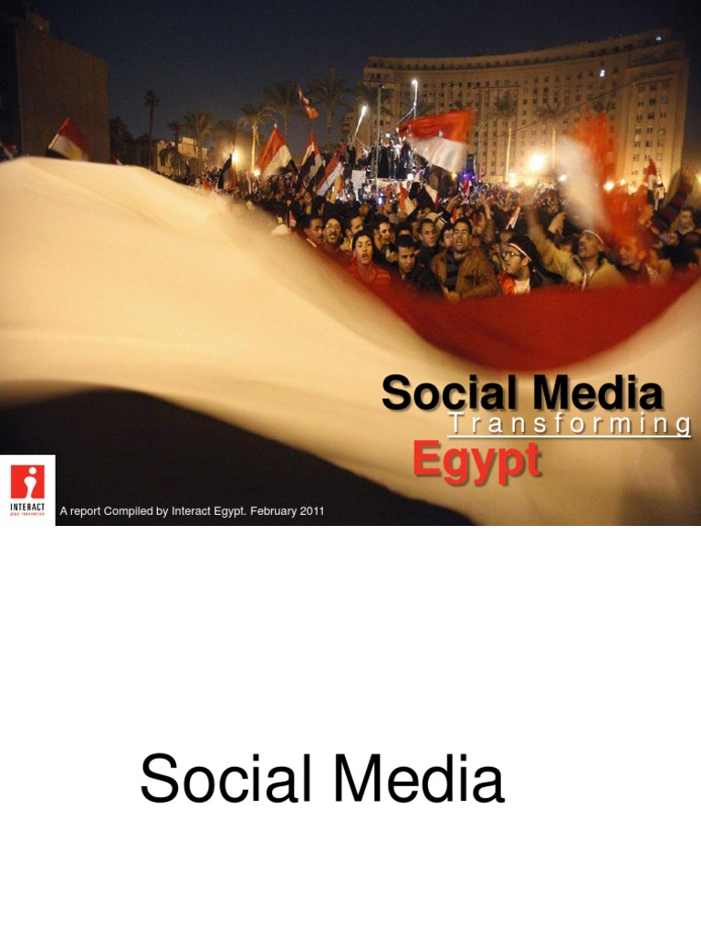 Social Media: Egypt | PDF | Tahrir Square | Social Media
