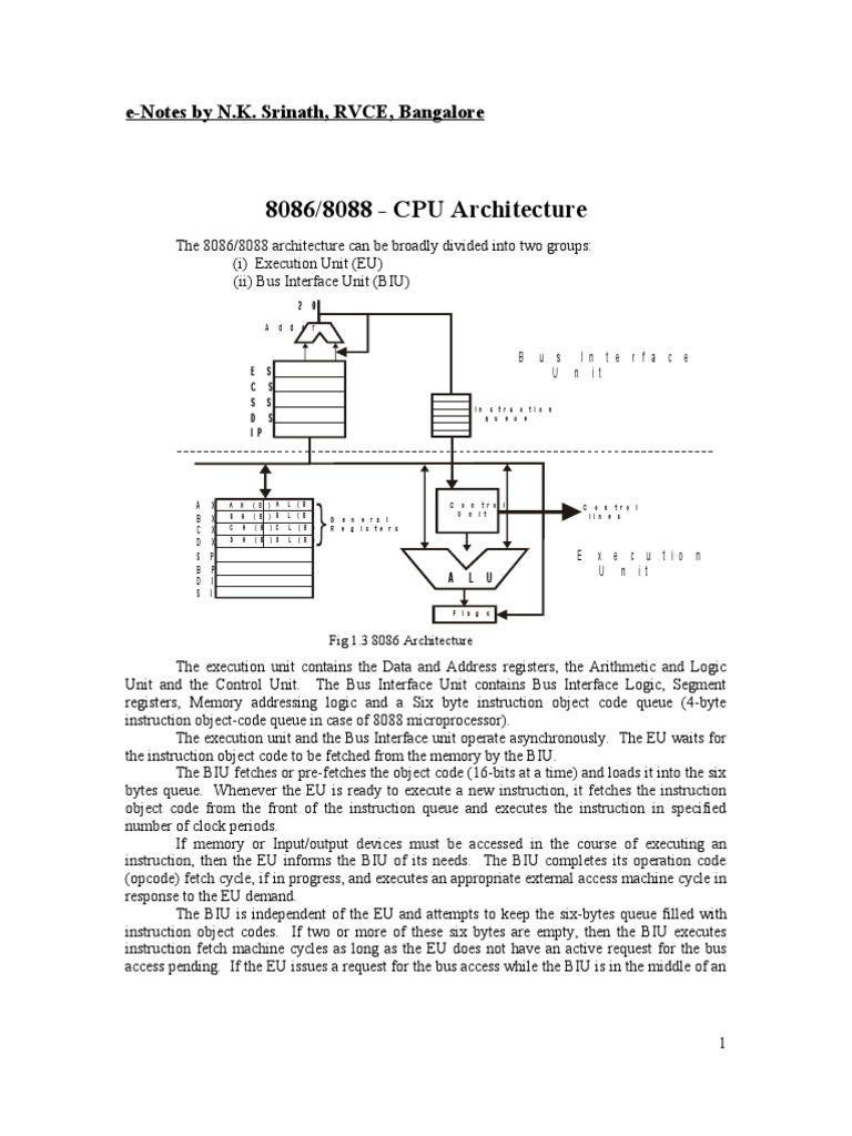 Microprocessor | Download Free PDF | Pointer (Computer Programming) | Central Processing Unit