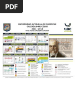 Calendario Escolar UAEM 2025-2026 | PDF