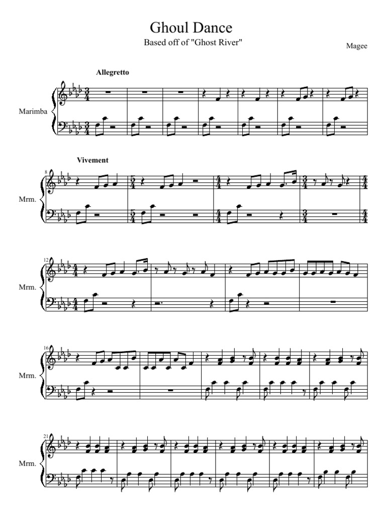 Ghoul Dance | PDF