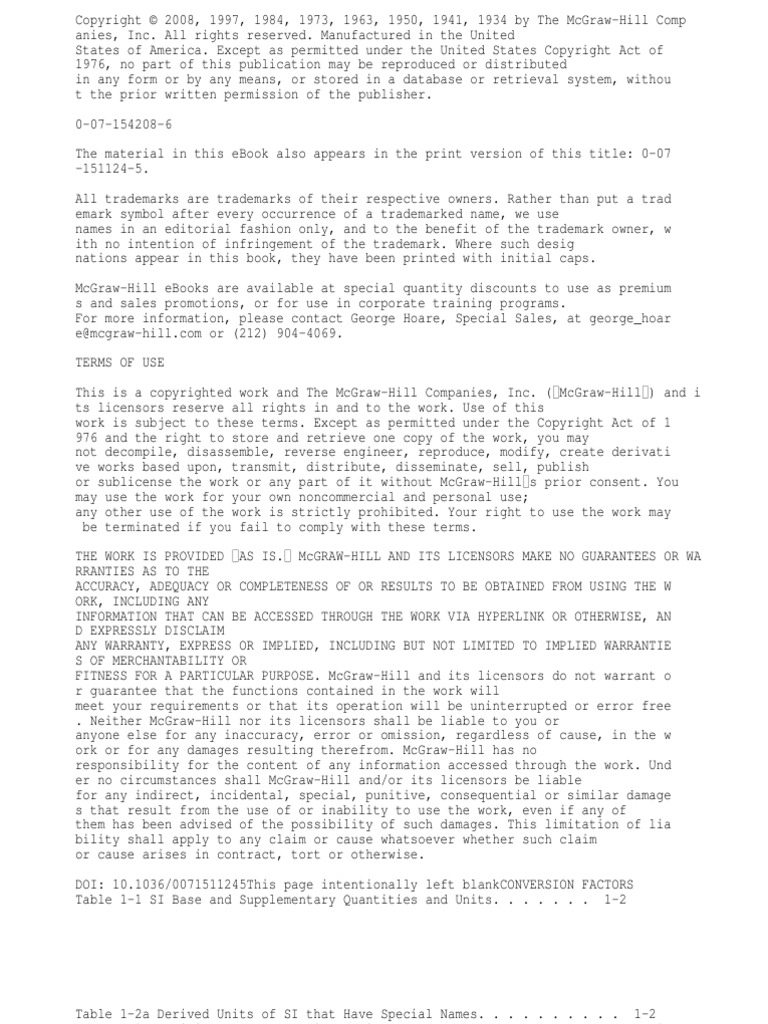 01 Conversion Factors and Mathematical Symbols | PDF | Horsepower ...