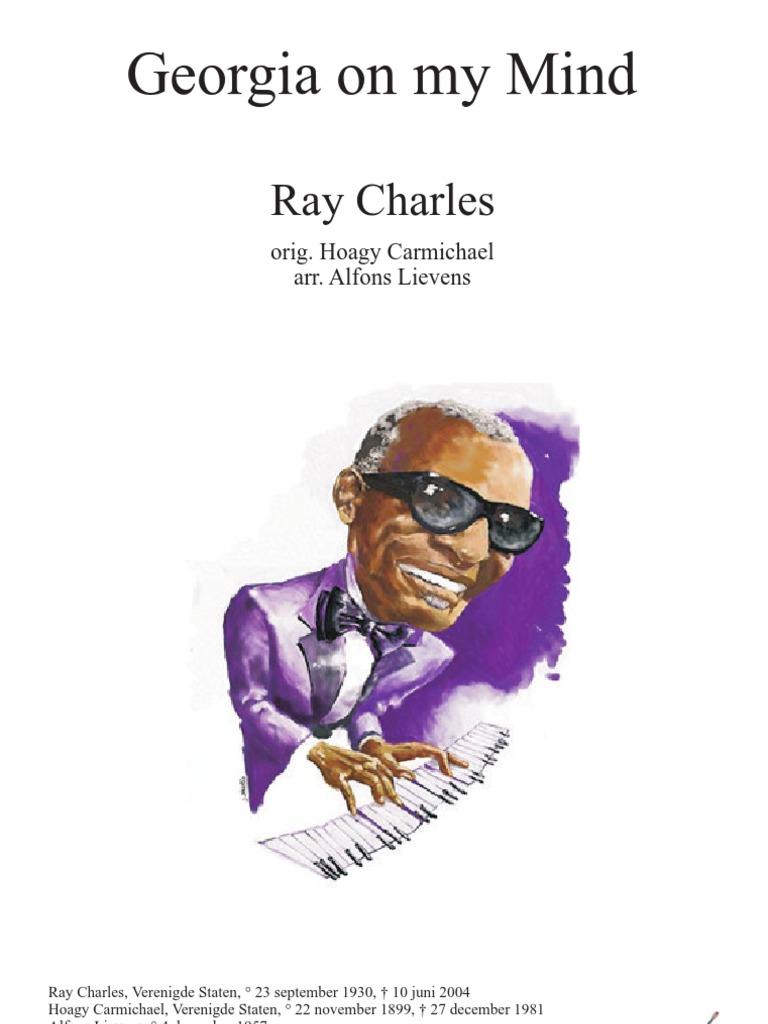 Georgia On My Mind: Ray Charles | PDF | Language Arts & Discipline ...