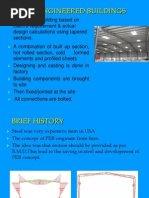 Design of Peb Structure | PDF | Framing (Construction) | Structural Steel