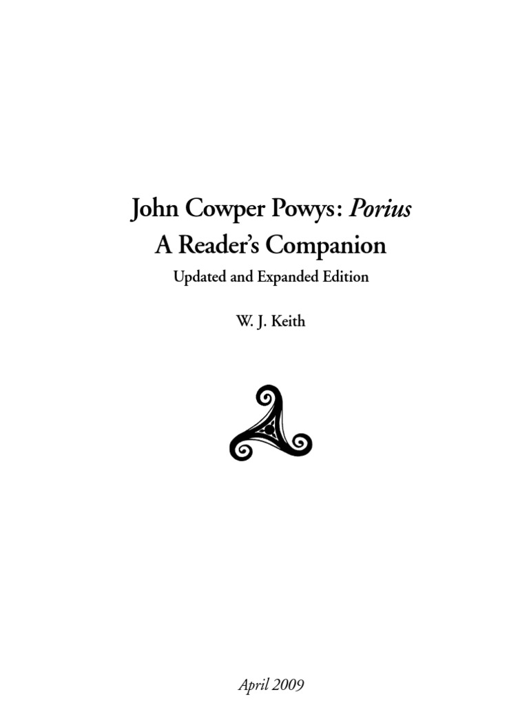 POWYS Porius Companion | PDF | King Arthur | Avalon