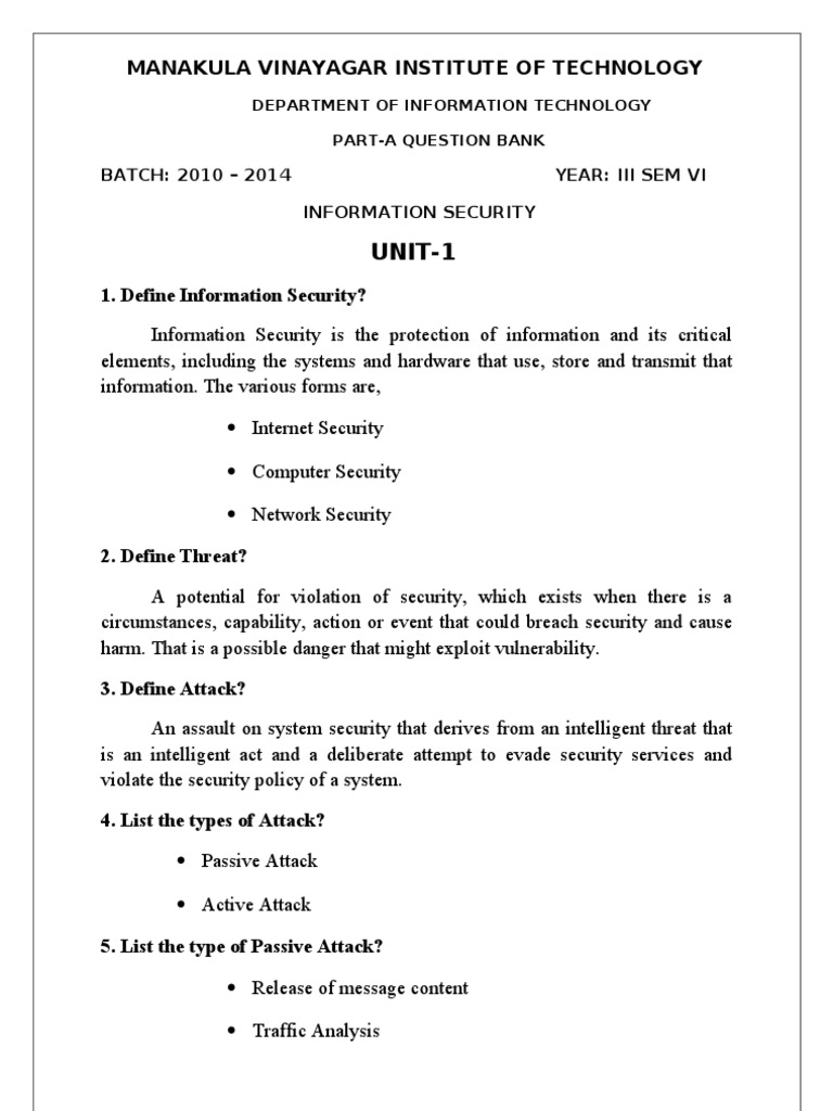 IT Security Exam Prep Guide | PDF | Key (Cryptography) | Public Key Cryptography