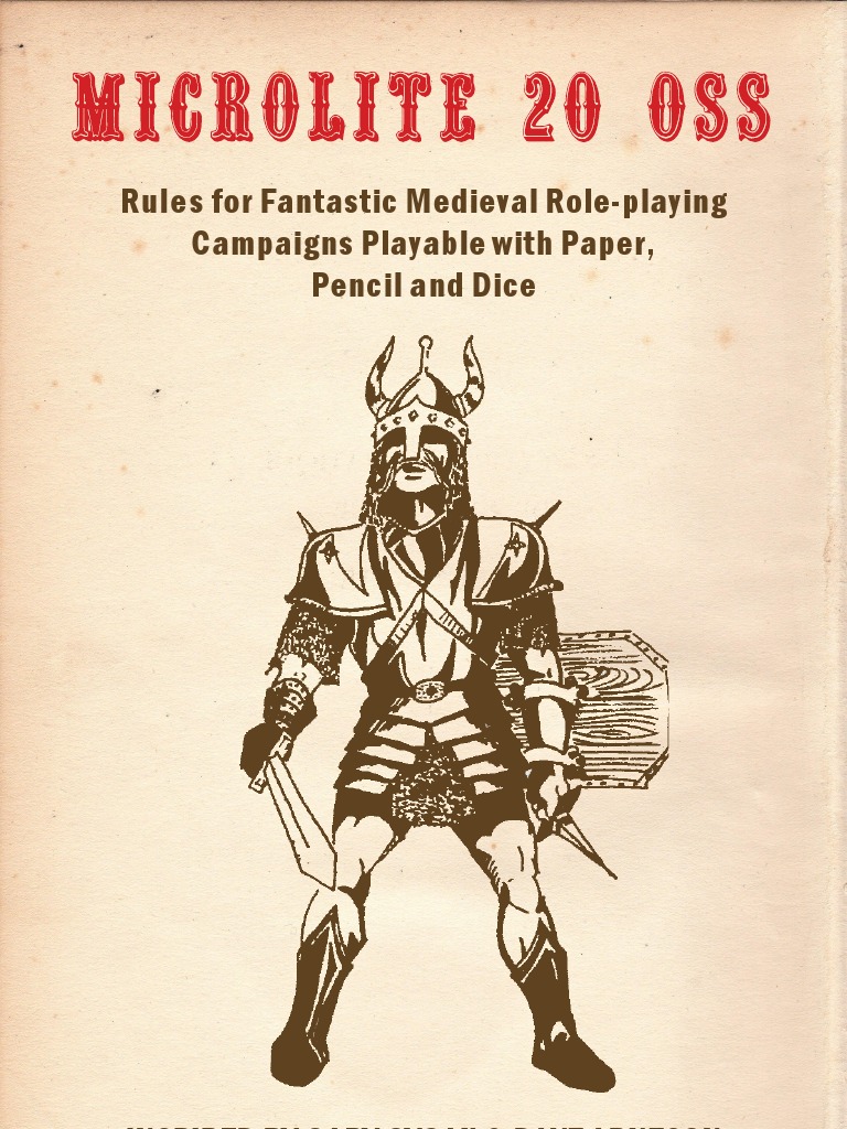 Microlite 20 Old School Style | PDF | Copyright | License