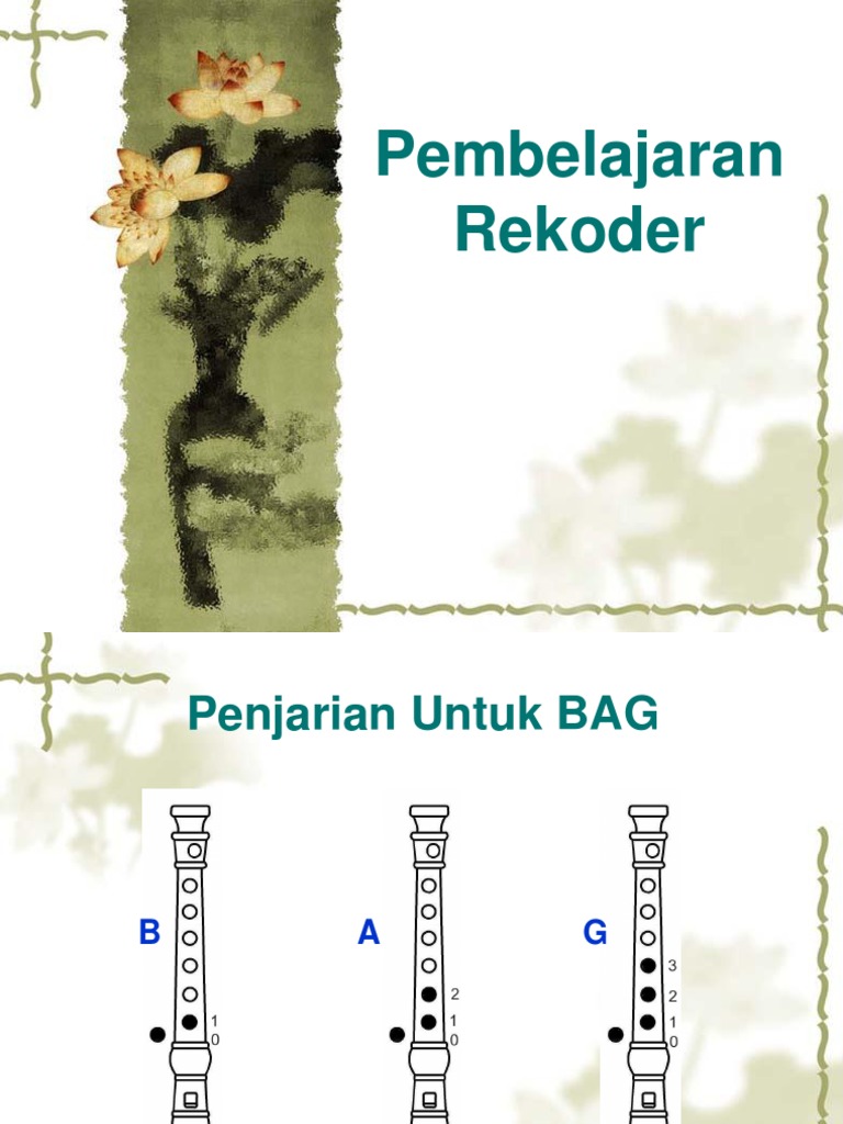 01 Belajar Rekoder | PDF