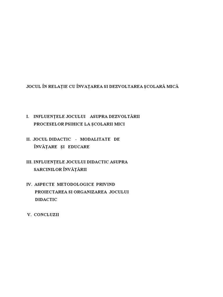 Jocul Didactic Matematic | PDF