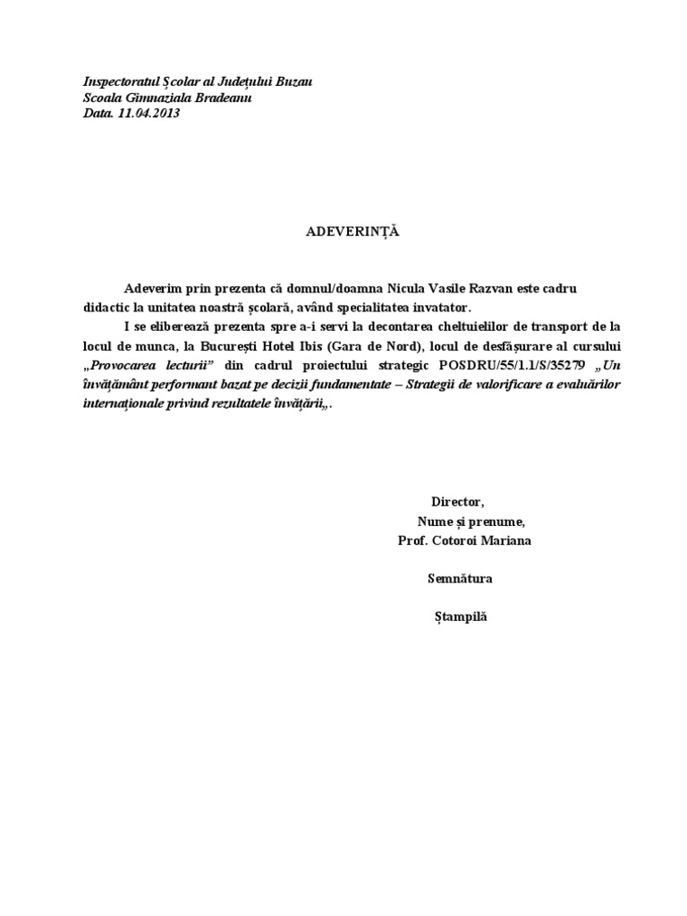 știri grad hârâit model adeverinta fiu cadru didactic in afara serviciului Dori Lacrimi