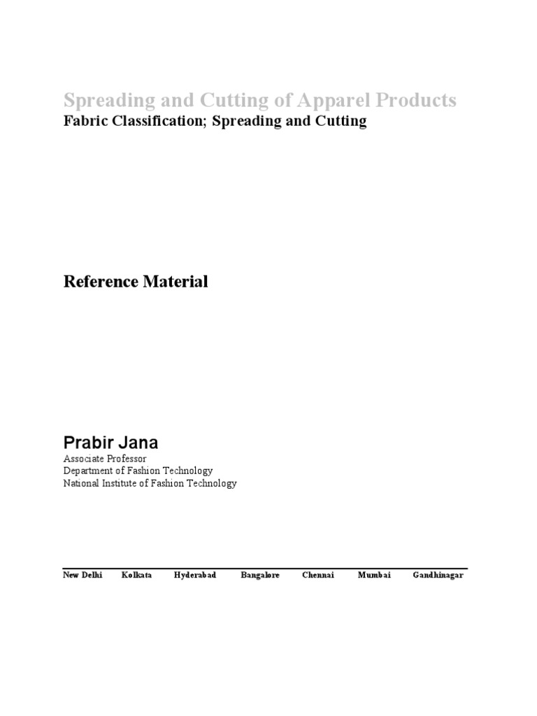 Fabric Classification | PDF | Textiles | Symmetry