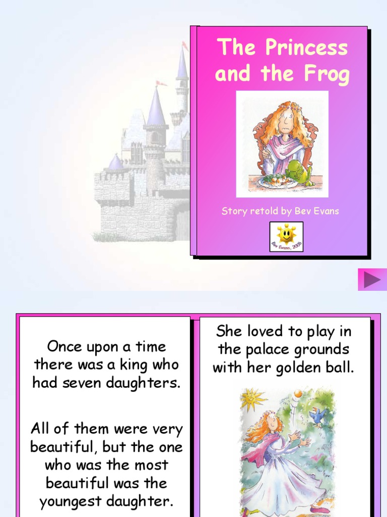 The Princess and The Frog Story Book | PDF