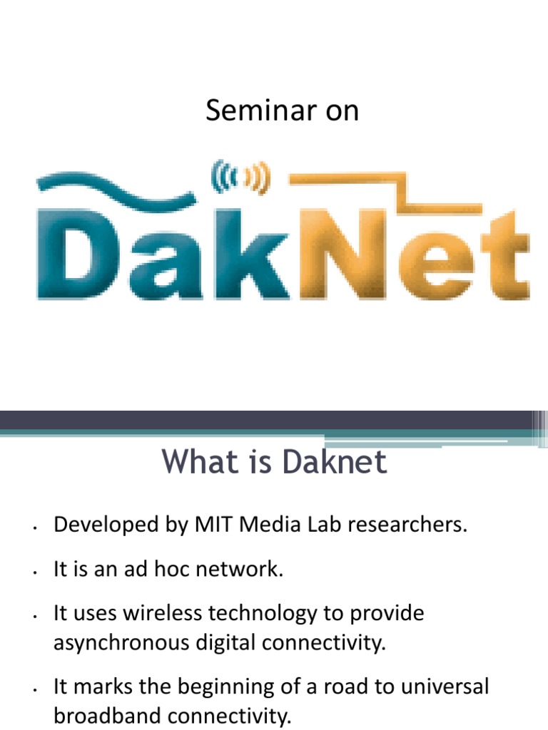 Daknet | PDF | Telecommunication | Internet Access
