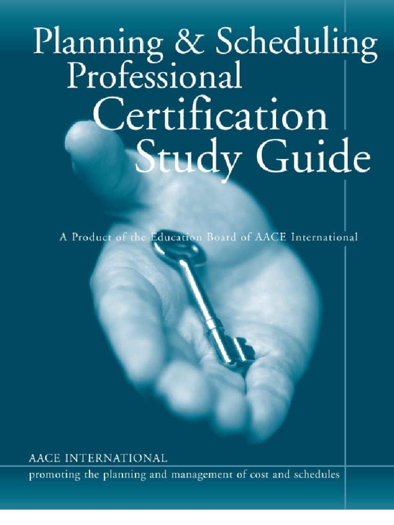 Planning & Scheduling Professional (PSP) Certification Study Guide PDF | PDF | Professional ...