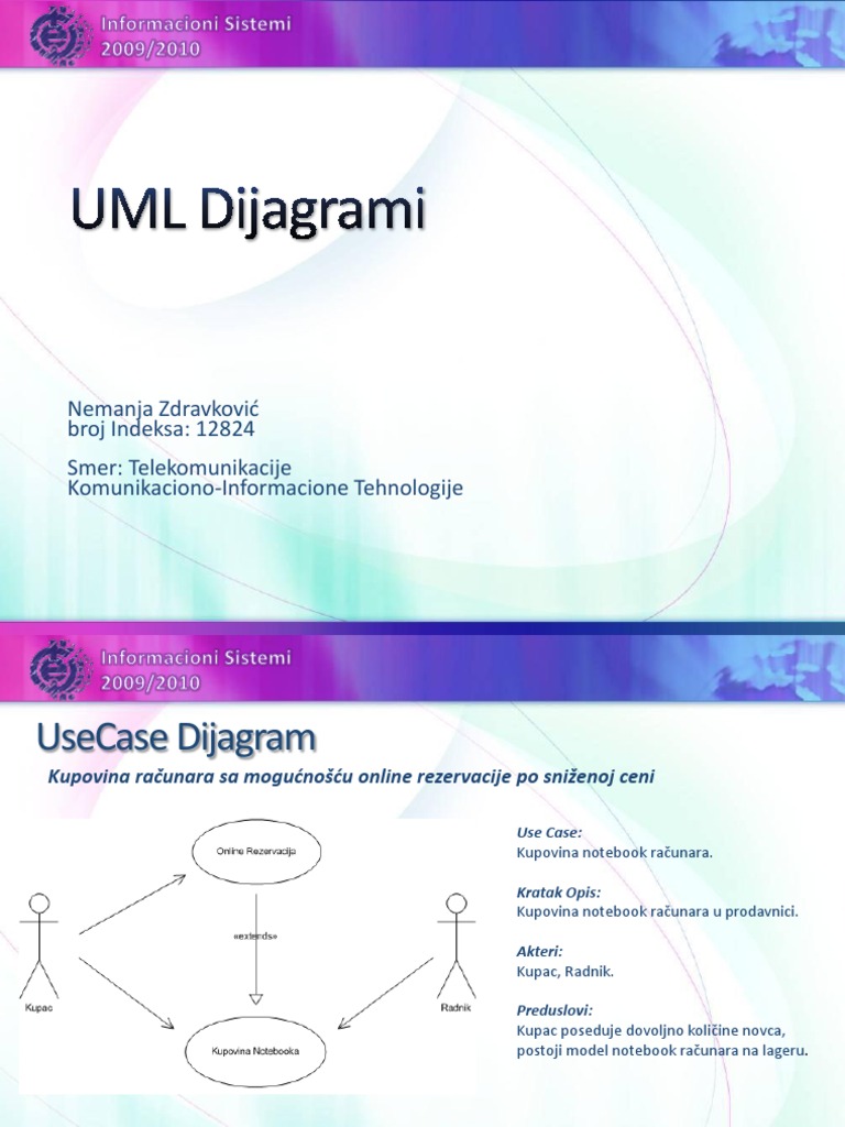 UML Dijagrami | PDF