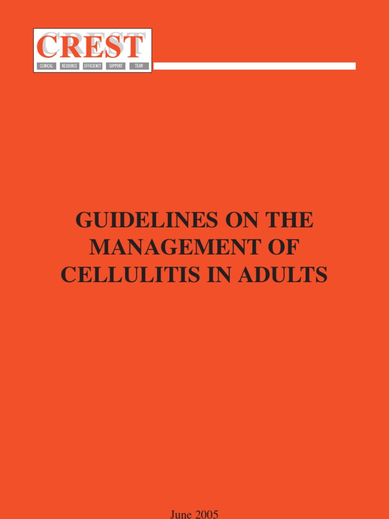CREST Guidelines for Cellulitis Management | PDF