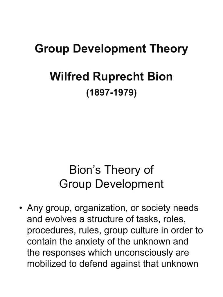 Basic Assumption Groups - 2 PDF | PDF | Leadership | Anxiety