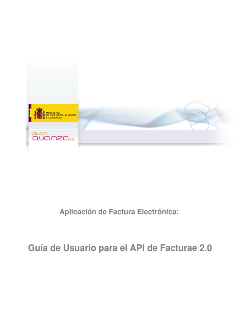Guía API Facturae para Desarrolladores | PDF | Planificación de ...