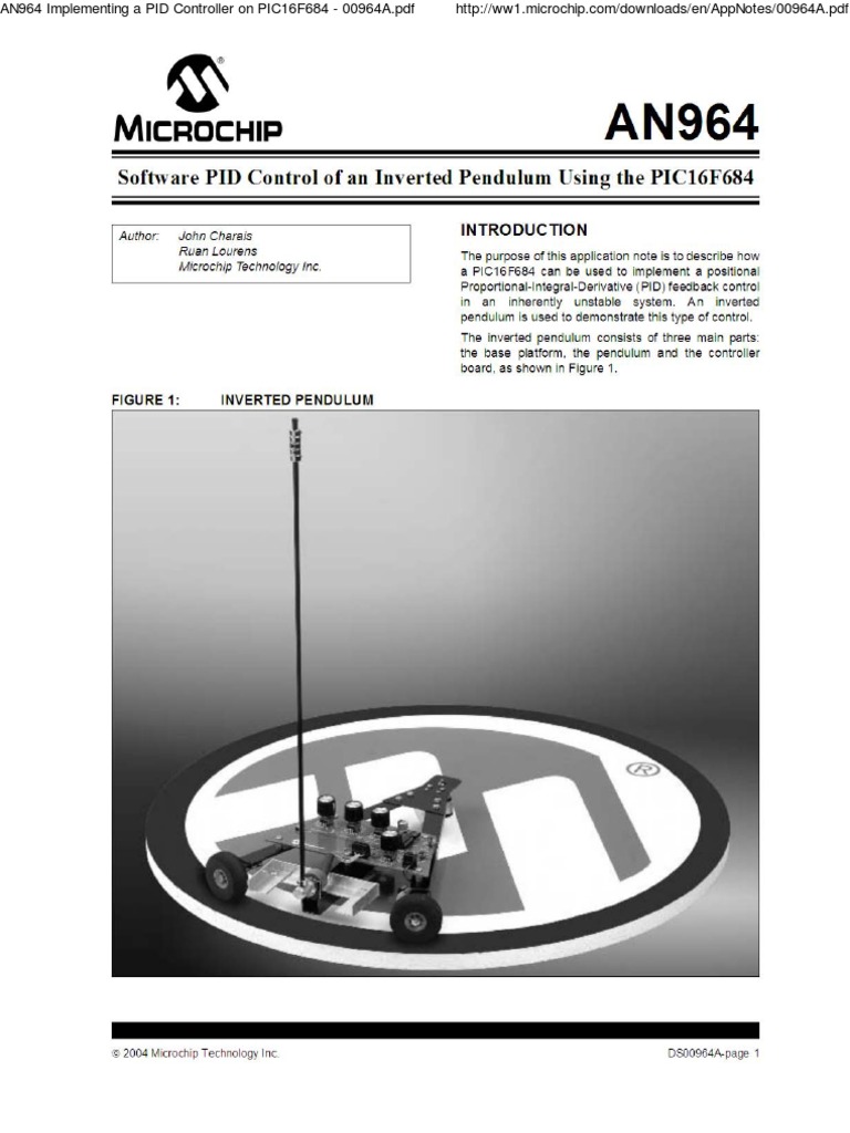 PID Control on PIC16F684 Explained | PDF | Control Engineering ...