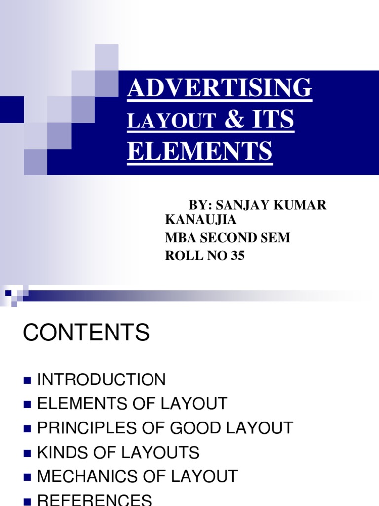 Advertising Layout: Elements & Types | PDF | Page Layout | Graphics