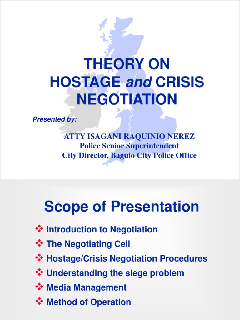 Hostage and Crisis Negotiation Strategies | PDF | Negotiation | Crime ...