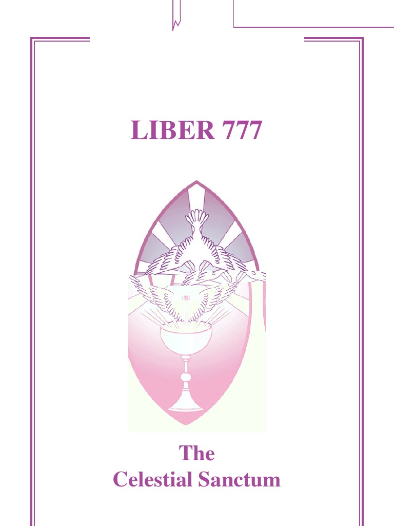 LIBER 777: The Celestial Sanctum | PDF | Religious Belief And Doctrine ...