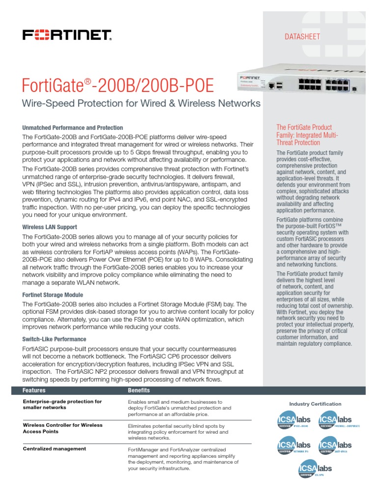 Fortigate Firewall | PDF | Wireless Lan | Computer Network