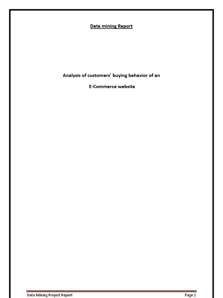 Data Mining For Customer Segmentation Pdf Data Mining E Commerce