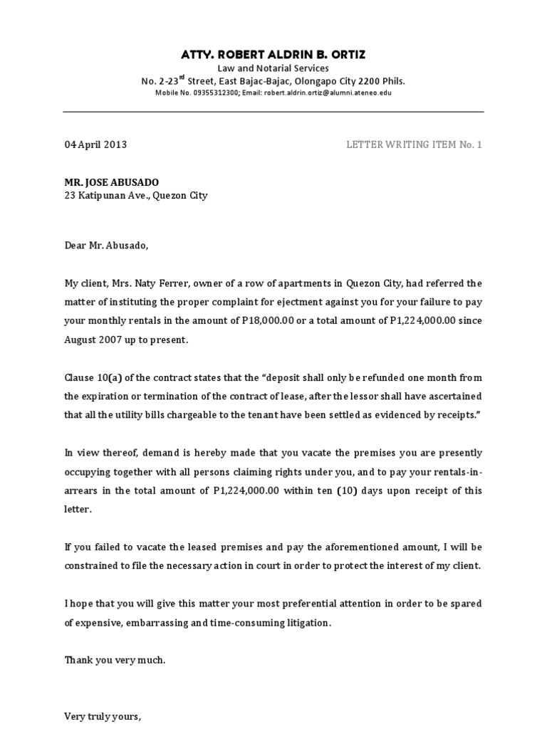 Atty. Robert Aldrin B. Ortiz: Mr. Jose Abusado | PDF | Annulment ...