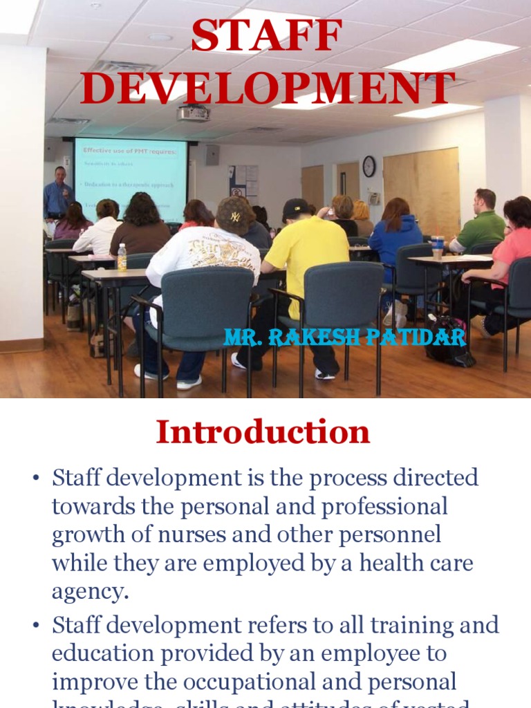 Staff Development | PDF | Nursing | Employment