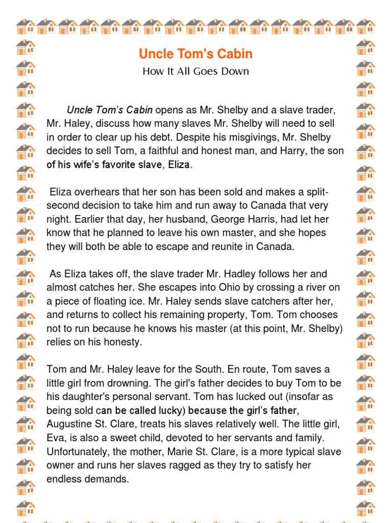 Uncle Tom Cabin | PDF | Uncle Tom's Cabin | Unfree Labour