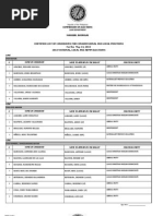 NLC Students Attendance Sheet | PDF | Philippines