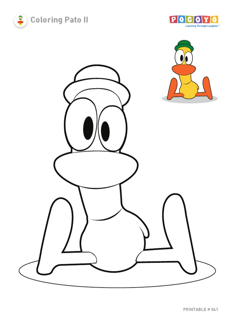 Pocoyo Colorea-Pato | PDF