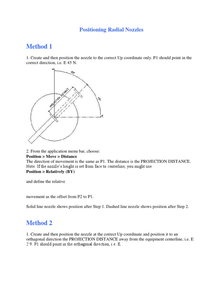 Positioning Radial Nozzles Pdms | PDF | Computing | Computing And ...