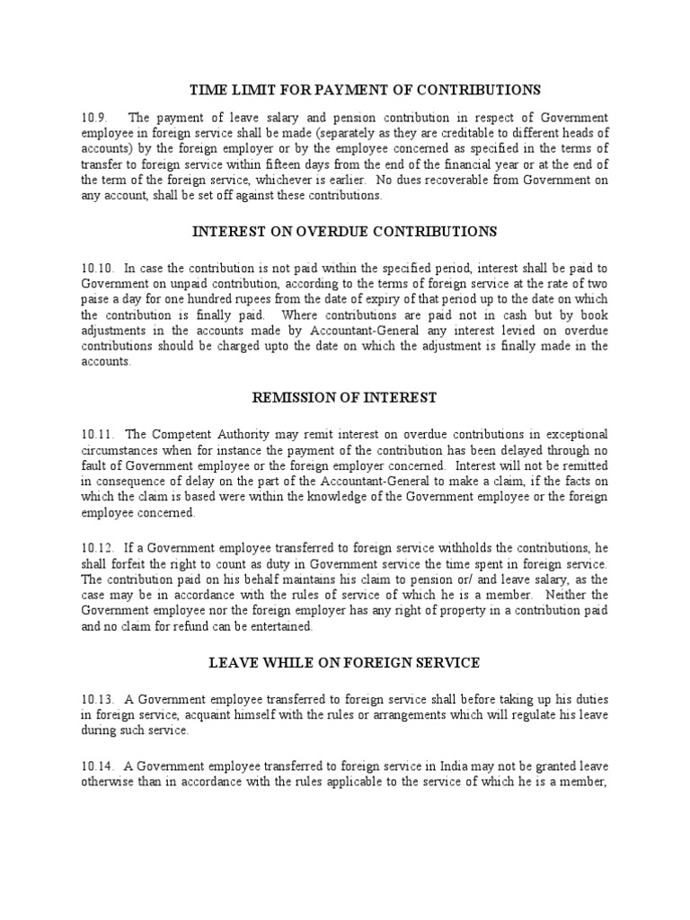 Foreign Service Central Govt1 | PDF | United States Foreign Service ...